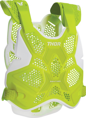 Thor Sentinel LTD Roost Guard Motocross Chest Protector Acid | eBay