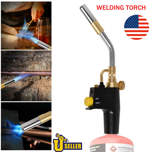 TS8000 Trigger Start Gas Welding Propane Torch kit for MAPP MAP Brazing ...