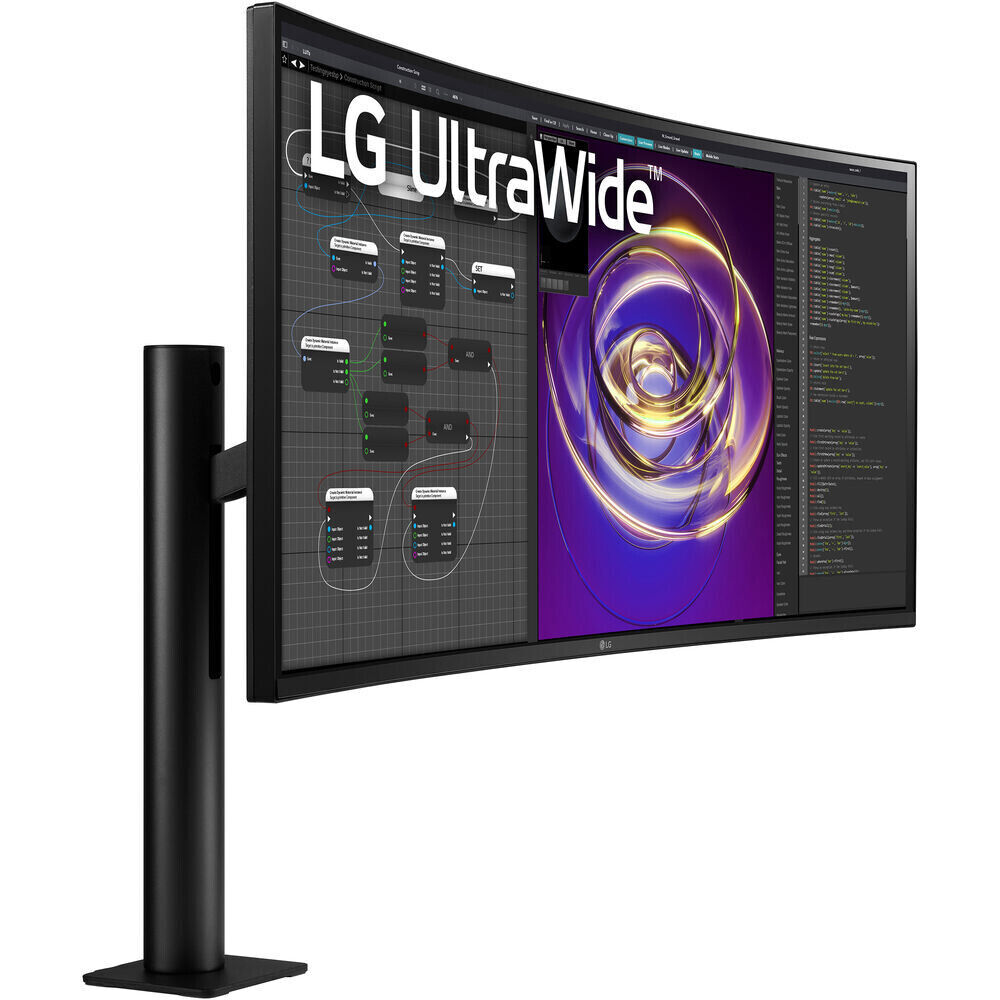 LG 34WP88CN-B 34in UltraWide QHD Curved IPS LCD HDR Monitor - Black for ...
