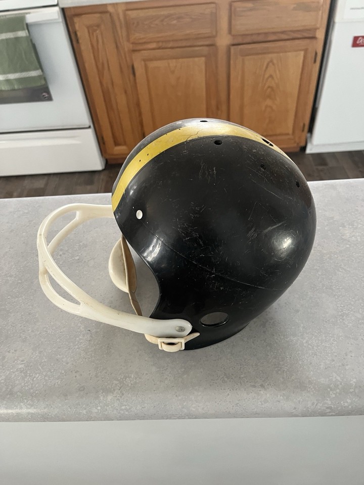 Vintage Pittsburgh Steelers Hutch Football Helmet | eBay UK