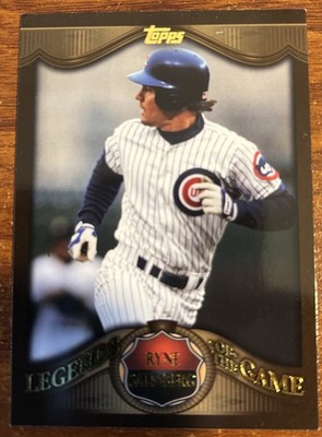 2009 Topps Legends of the Game Gold Walmart #LLG28 Ryan Sandberg ...