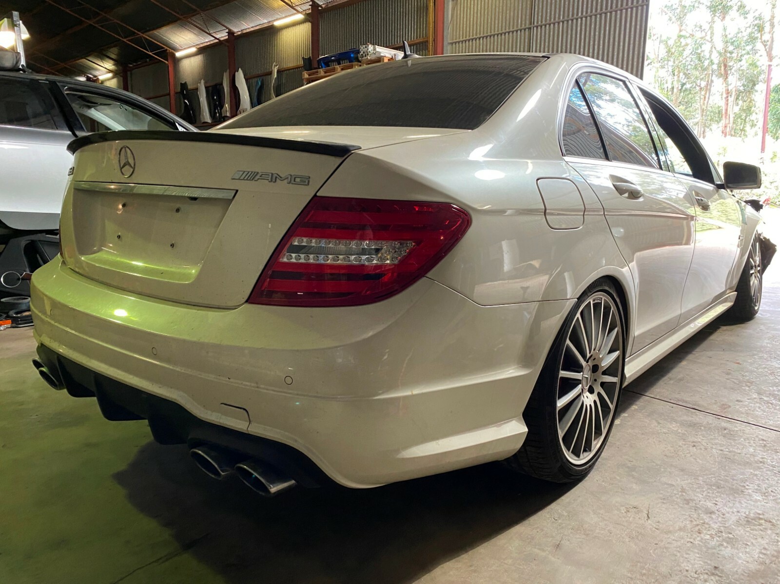 Mercedes Benz C63 AMG W204 2011 Fuel Pump Tank Top Hat Cover ...