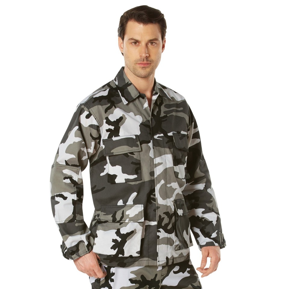 Military Type Tactical BDU Top Battle Dress Uniform Shirt | eBay