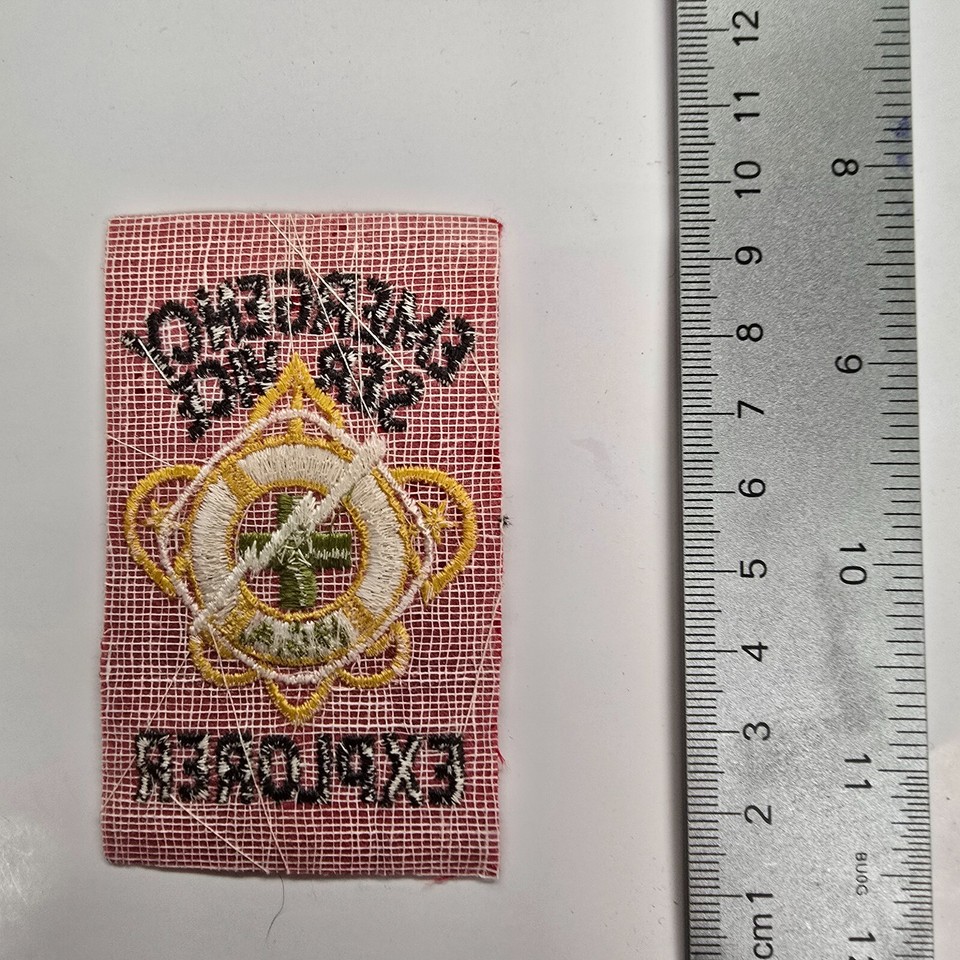 #48 BSA Emergency Service Explorer Patch | eBay