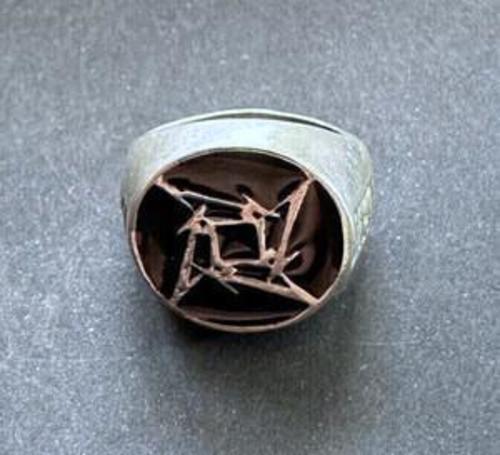 Alchemy Poker: Metallica Ninja Star Ring T size | eBay