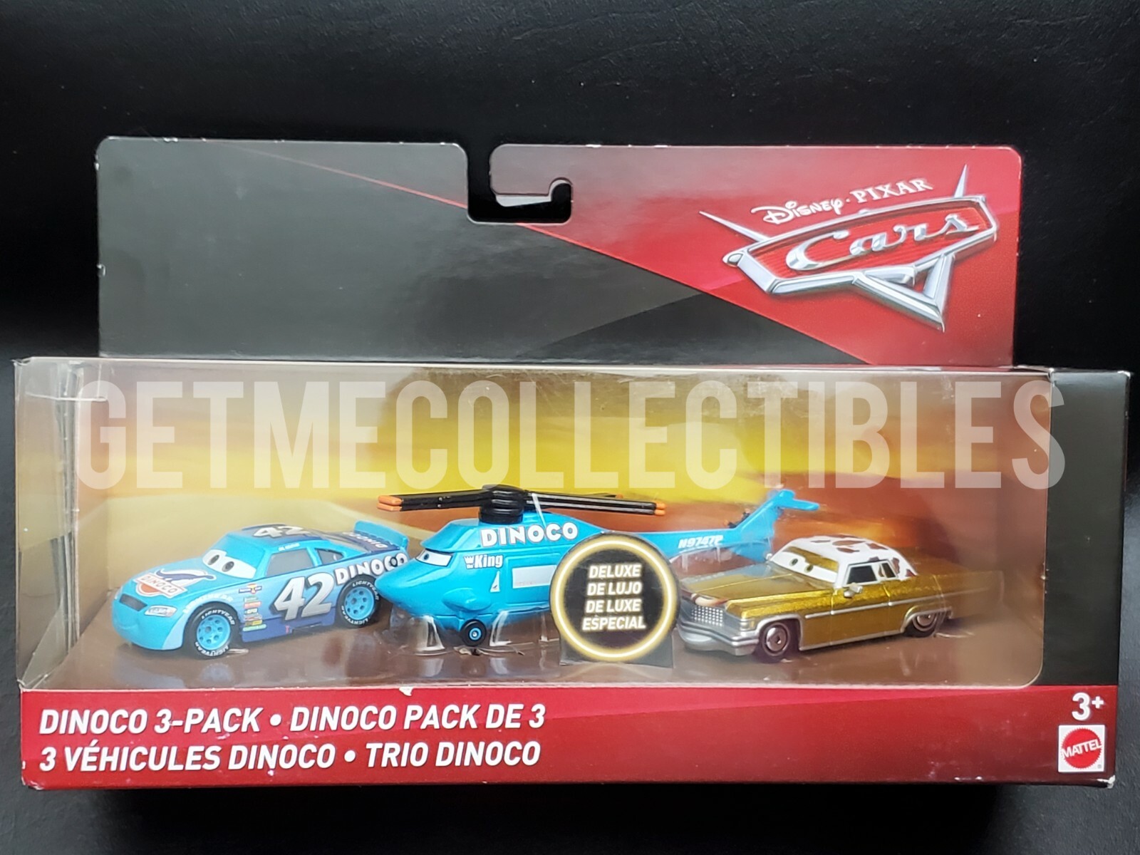 DISNEY PIXAR CARS DINOCO CAL WEATHERS ROTOR TURBOSKY TEX 2017 3 PACK ...