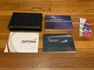 2014 Kia Optima Owners Manual With Case OEM Free Shipping | eBay