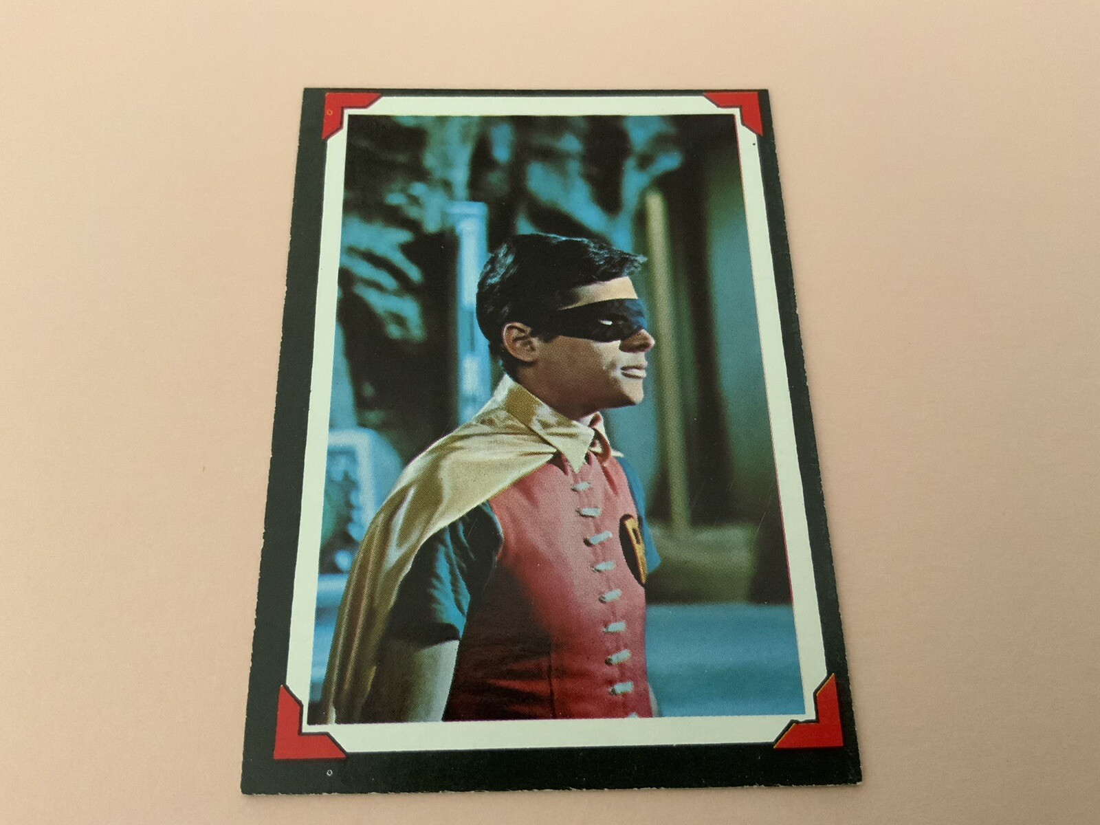 1966 Topps Batman Riddler Back Card # 11 STUDIOUS CRIME FIGHTER - NEAR ...