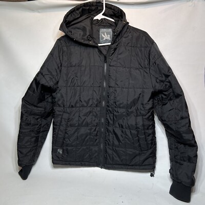 Spiewak & Sons Quilted Puffer Jacket Mens Size Large Black | eBay