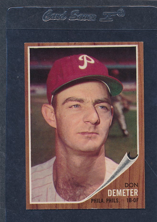 1962 Topps #146 Don Demeter Phillies EX/MT 62T146-52616-1 | eBay