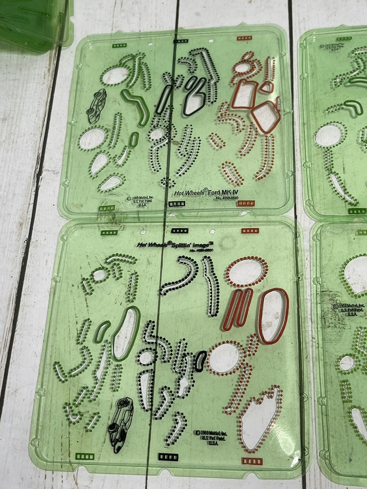 1969 Hot Wheels Hot Birds Mattel Picture Maker w Box Car Redline Era ...