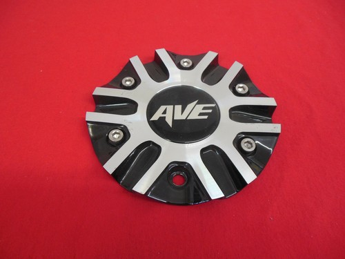 AVE Custom Wheel Center Cap machined alum/black C624604 | eBay