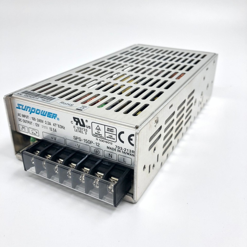 SUNPOWER SPS-150P-12 SWITCHING POWER SUPPLY | eBay