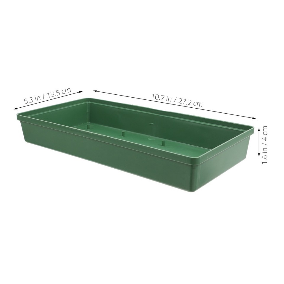 4 Pcs Trays for Flower Arrangements Landscape Diy Kit Floral Foam ...