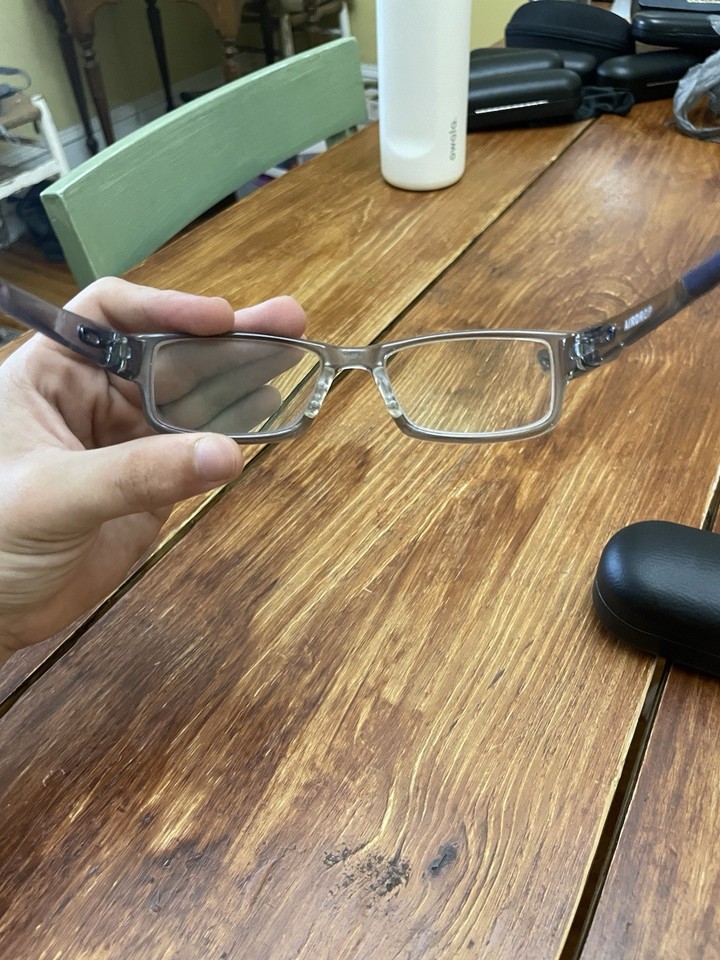 Oakley Airdrop OX 8046 0355 Grey Shadow Eyeglass Frames Only 55 18 143 ...