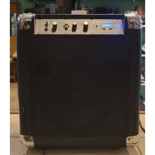 ION Block Rocker Portable Sound System, Ipod Dock, Mic, FM, AM. | eBay