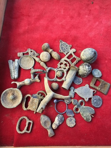 Group Of Metal Detecting Finds. Roman Medieval. | eBay UK