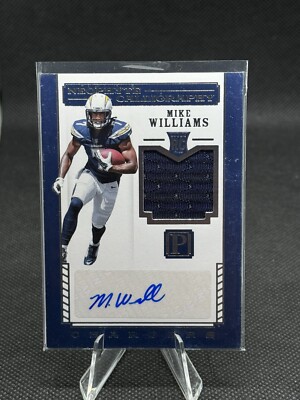 2017 Panini Pantheon - Neophyte Calligraphy Rookies #124 Mike Williams ...