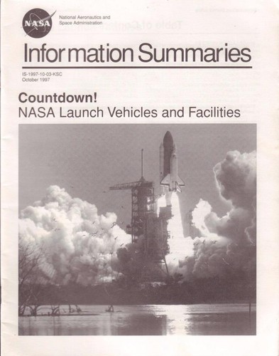 OCTOBER 1997 NASA INFORMATION SUMMARIES PAMPHLET EXCELLENT CONDITION | eBay