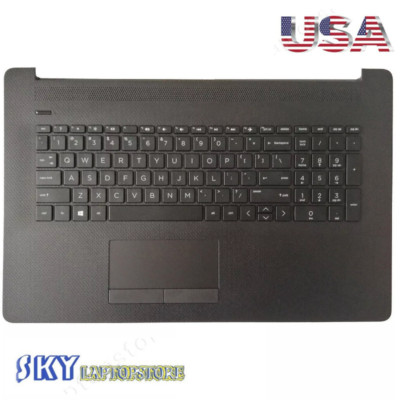 Palmrest Keyboard HP 17BY 17-BY0020NR Non- backlight W Touchpad( NON ...