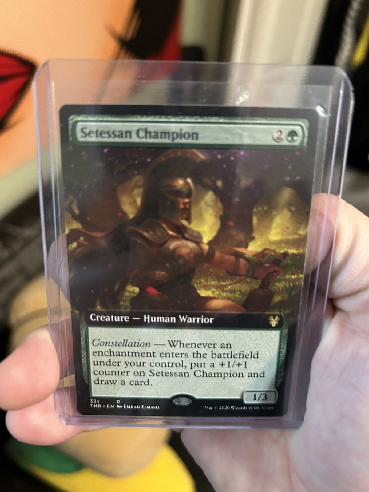 (Extended Art) Setessan Champion (THB) Theros Beyond Death MtG | eBay