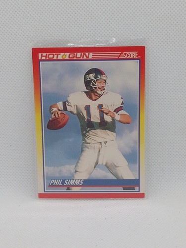 1990 Score Football Card #314 Phil Simms Hot Gun Card | eBay