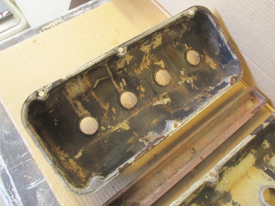 DeSoto Hemi Fire Dome Eight Valve covers Hot Rod Rat Rod | eBay