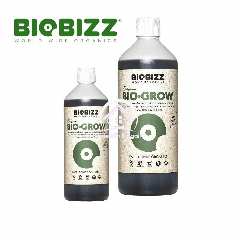 Biobizz BIO GROW Organic Plant Food Flowering Fertilizer Nutrient ...