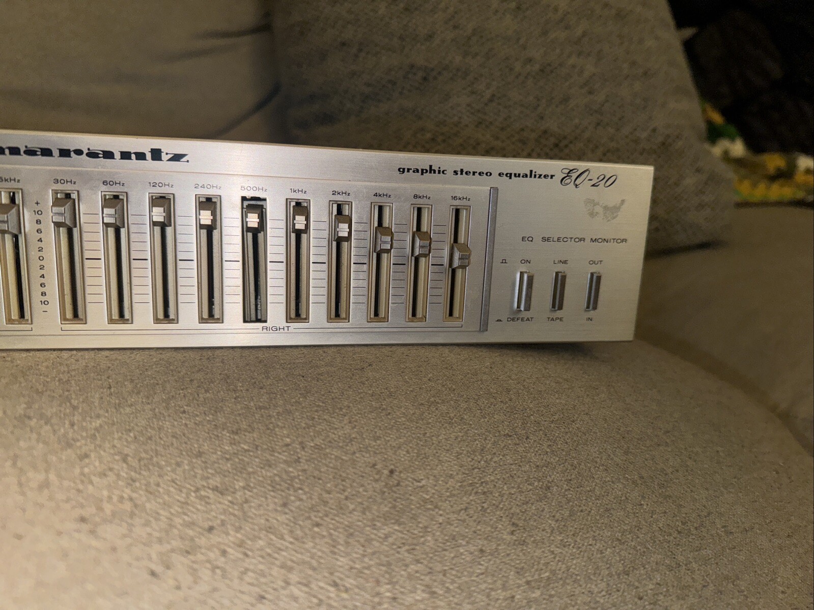 MARANTZ Model EQ-20 (1980-1984) Vintage Stereo Equalizer. (Tested For ...