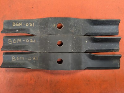 OEM Phoenix First Choice GM30/48 4' 5812701 Finish Mower Blades, Set of ...