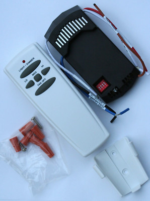 Hampton Bay / Hunter Ceiling Fan Remote Control and Receiver Complete ...