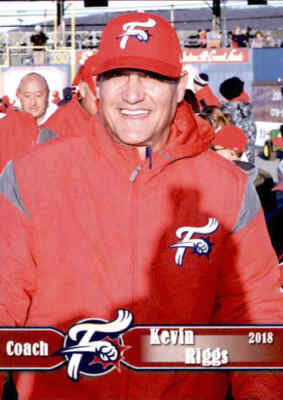 2018 Reading Fightin Phils Grandstand 27 Kevin Riggs Hitting Coach ...