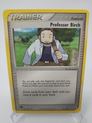 Pokemon Professor Birch 89/109 Ruby & Sapphire | eBay