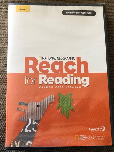 Reach for Reading Grade 1, Common Core, ExamView CD-ROM - NEW SEALED ...