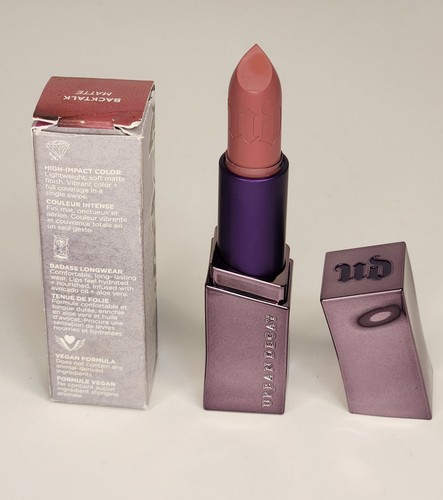 Urban Decay VICE lipstick BACKTALK Matte High Impact full size new in ...