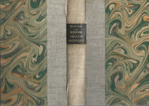 LIVRE ANCIEN- Mis DE ROUX-ORIGINES ET FONDATION DE LA TROISIEME ...