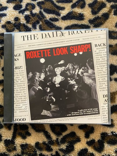 Roxette *Look Sharp *CD *1988 *Parlophone *Europe *7910982 *VG+/VG+ ...