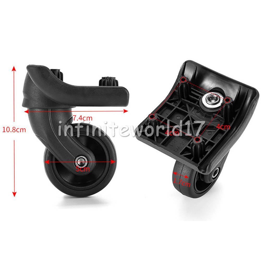 4x Swivel Suitcase Luggage Casters Replacement Wheels For Travel Case ...