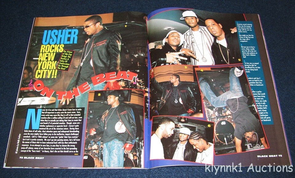 Black Beat September 2004 Brandy Usher Lil Flip Omarion Janet Jackson ...