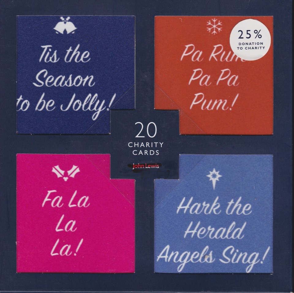 John Lewis Charity Christmas Card Boxes and Packs - Choose | eBay UK