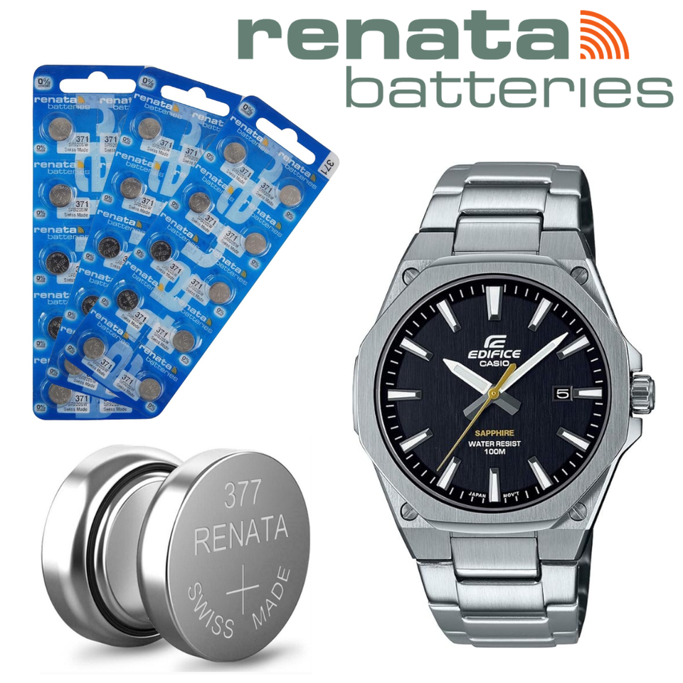 Renata Watch Batteries Silver Oxide Battery 1.55V - 3 FOR 2 - ADD 3 TO ...