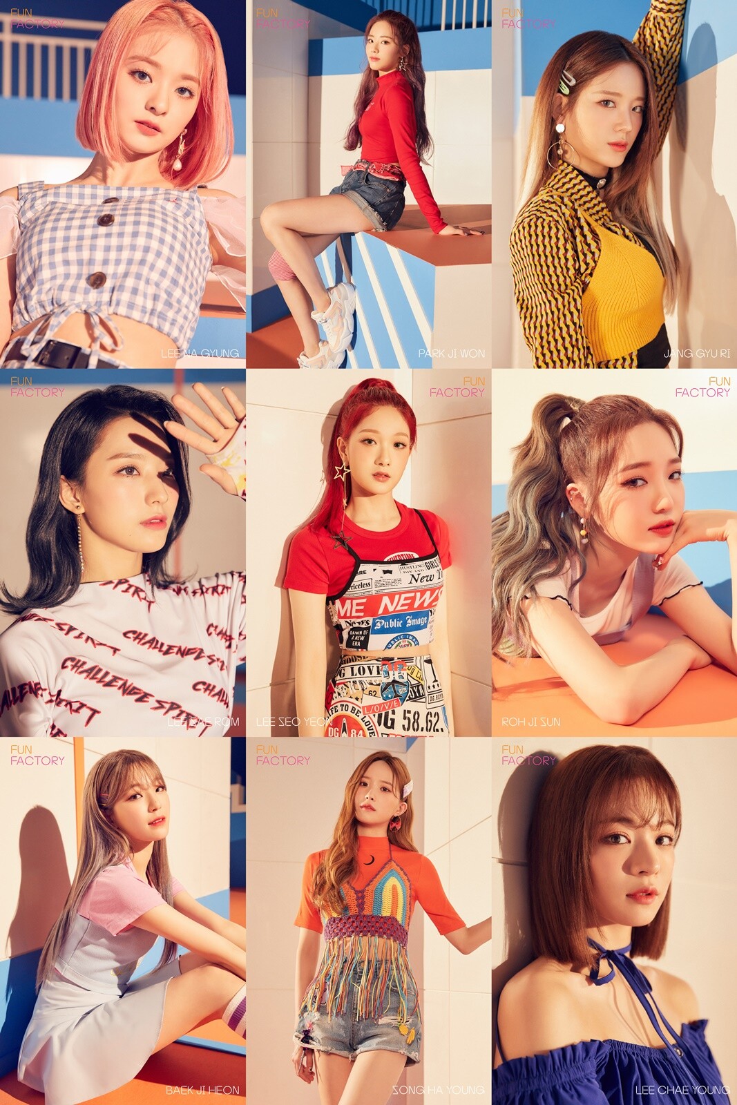 FROMIS_9 [FUN FACTORY] 1st Single Album CD+Photo Book+2 Card K-POP ...