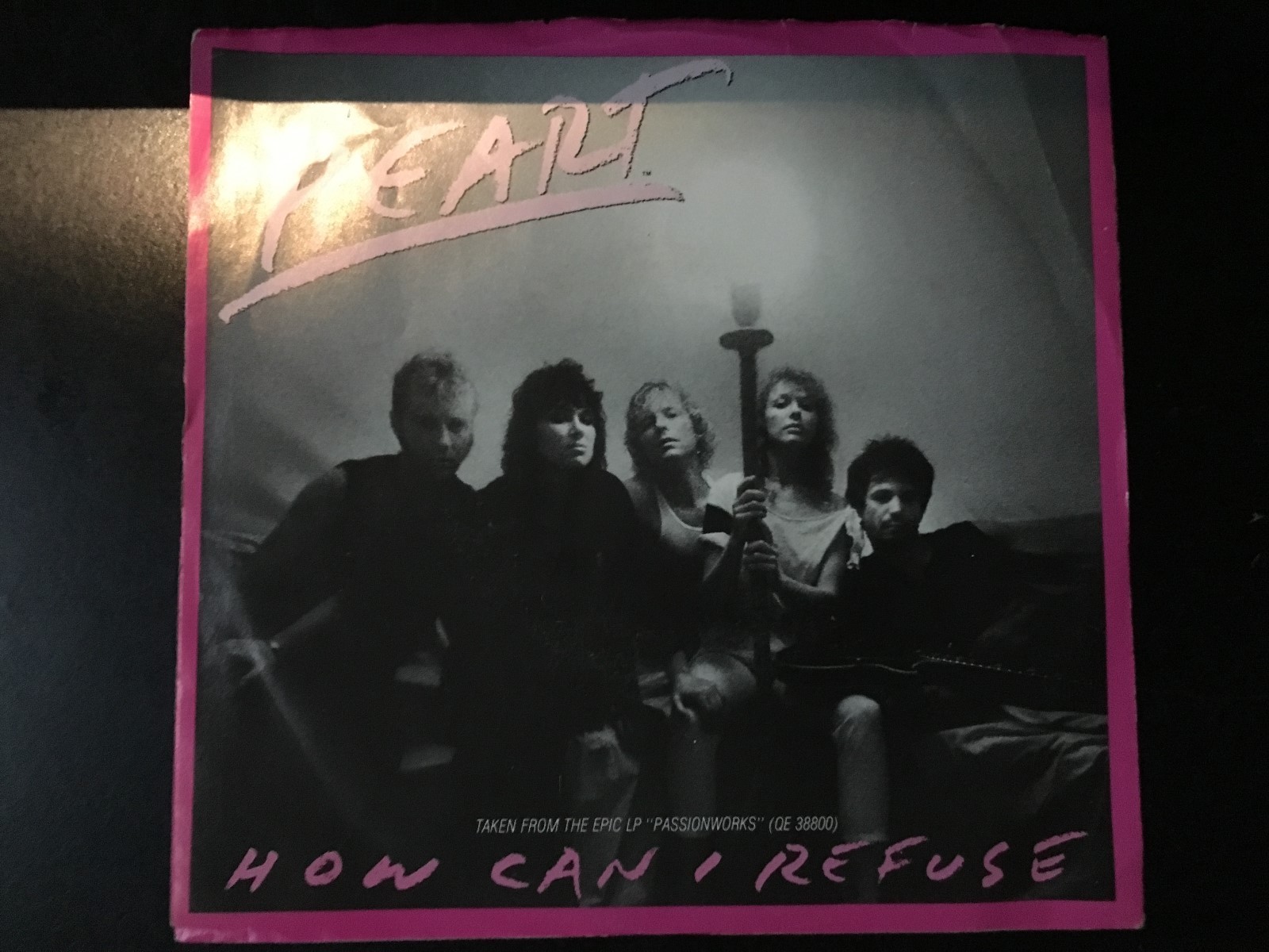 Heart How Can I Refuse & Johnny Moon Epic w/ PICTURE SLEEVE 45 VG+ | eBay