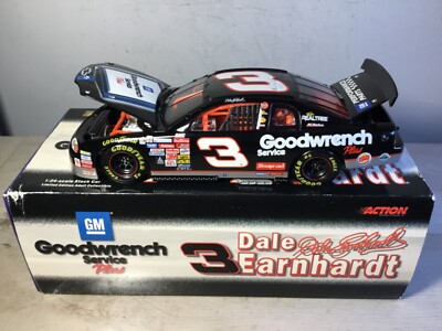 XRARE 1:24 Dale Earnhardt #3 GOODWRENCH PLUS SIGN 1999 DieCast NASCAR ...