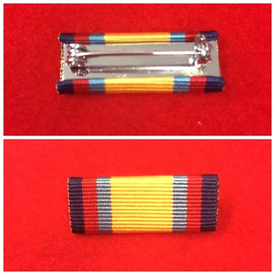 Gulf War 1 Ribbon Bar Pin OP/Granby Gulf 1 War 1991 medal Ribbon Bar ...