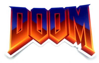 Doom Vinyl Sticker | eBay