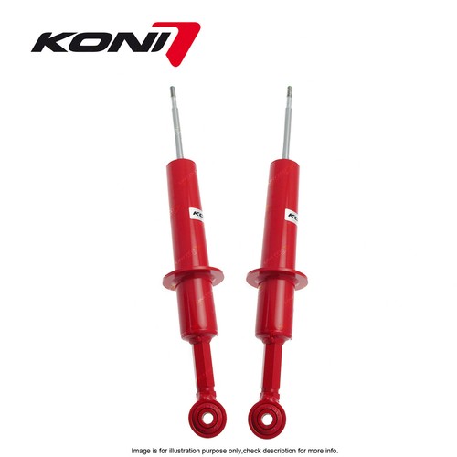 2x Front KONI Raid Shock Absorbers for Ford Ranger PXIII Everest UA 18 ...