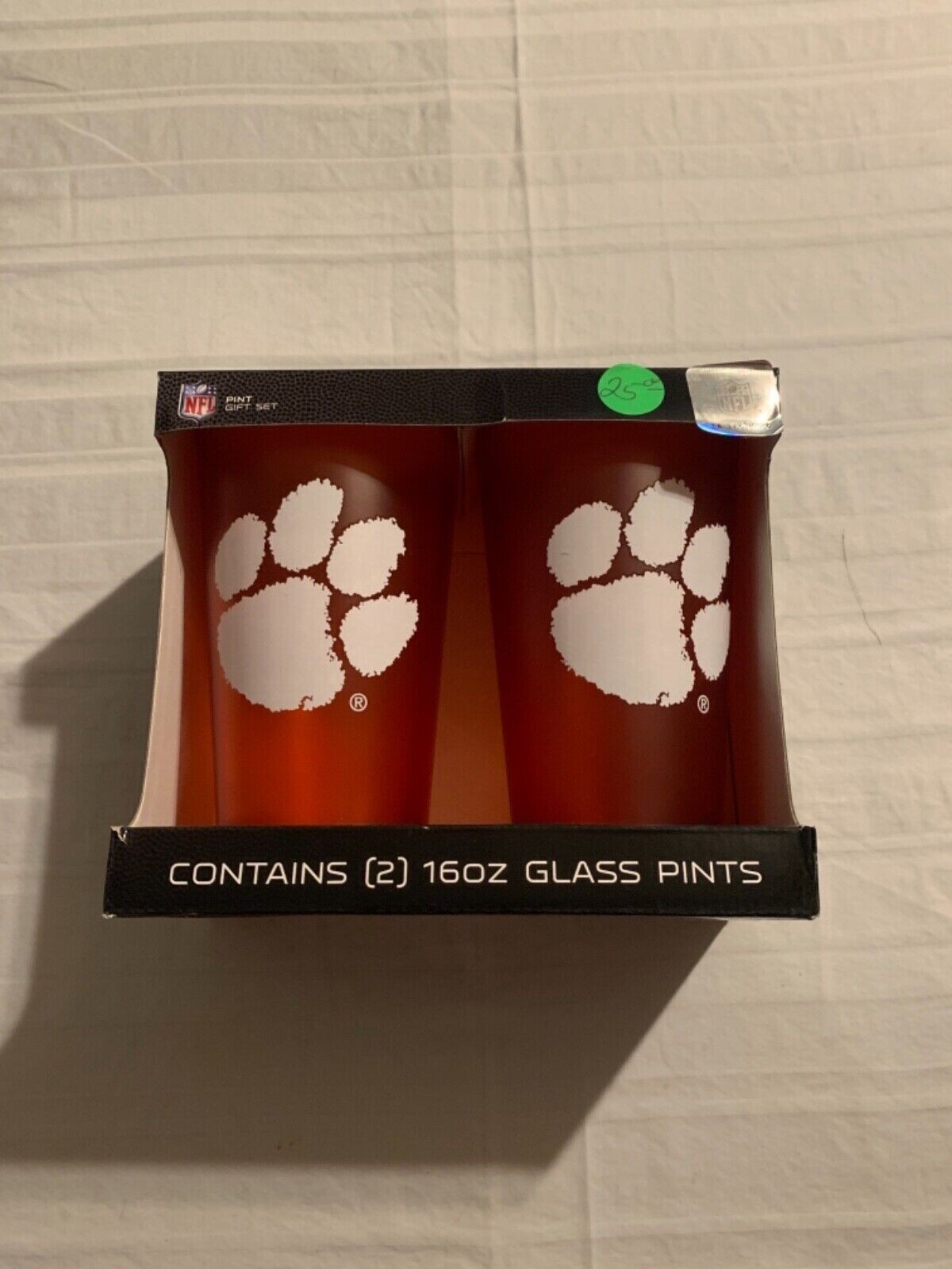 Clemson Tigers NCAA 2-Pack of 16oz Pint Glass Cup Mug Boelter Brands | eBay