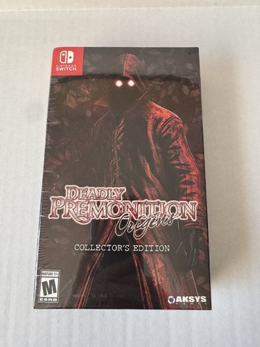 Deadly Premonition Origins Collector’s Edition Switch SEALED | eBay