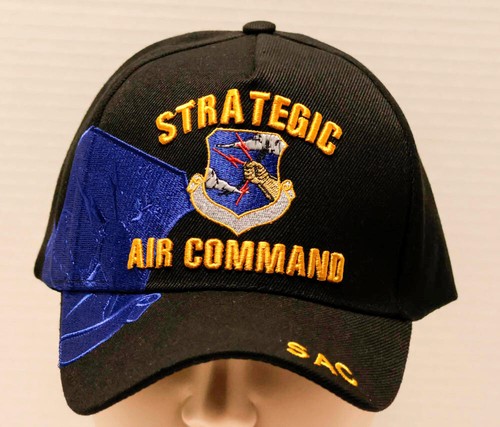 STRATEGIC AIR COMMAND Cap/Hat w/ INSIGNIA SHADOW Military *FREE ...